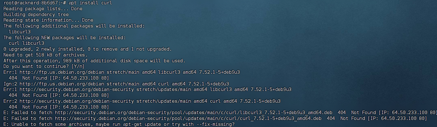 RN的debian9系统啥也装不上