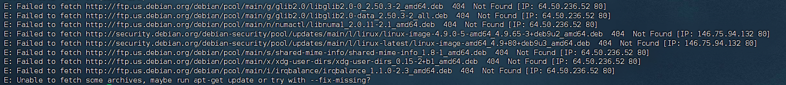 RN的debian9系统啥也装不上